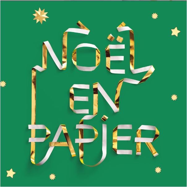 Mathilde Nivet's paper windows displays